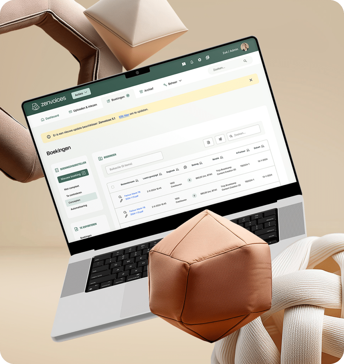 Factuurherkenning | Slimme Scan & Herken tool | Zenvoices
